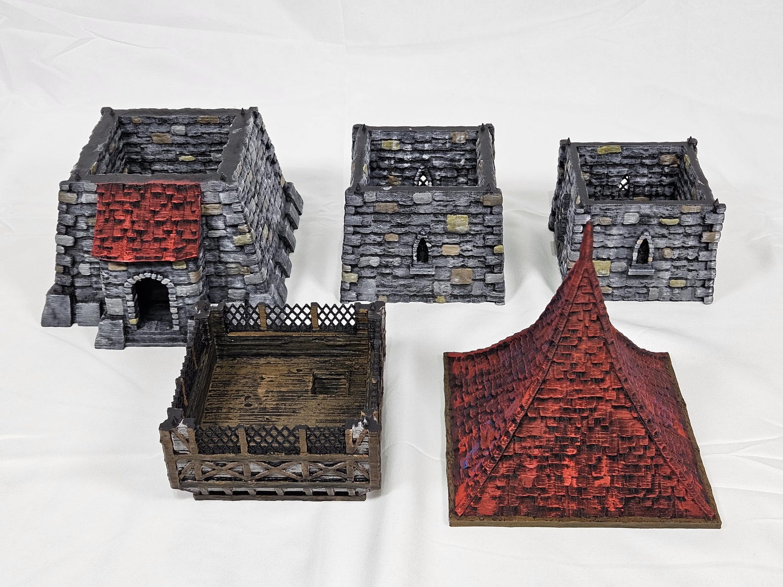 Fortified Watchtower 28mm Tabletop Terrain - Etsy