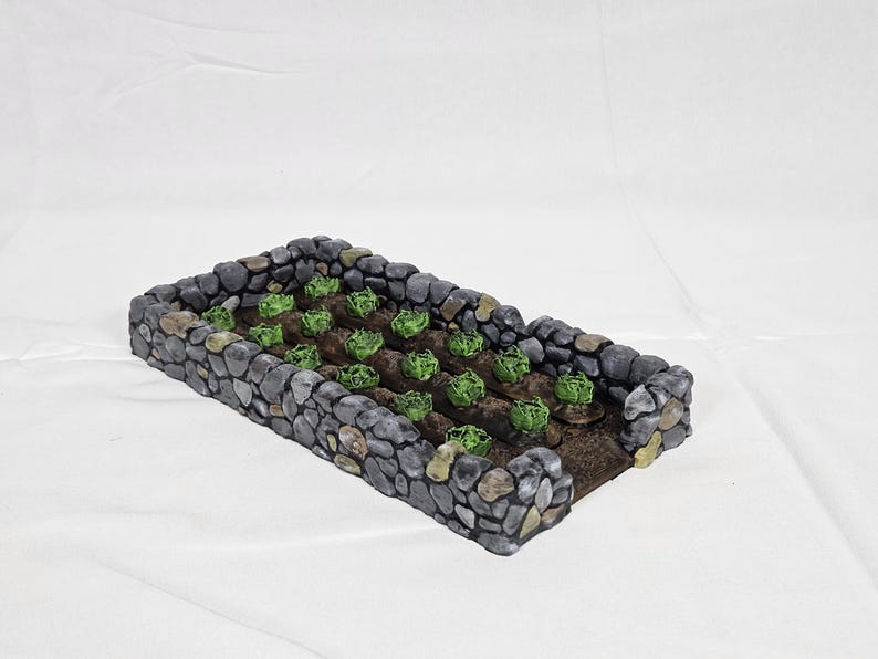 Modular Medieval Farm Plot Tabletop Terrain - Etsy