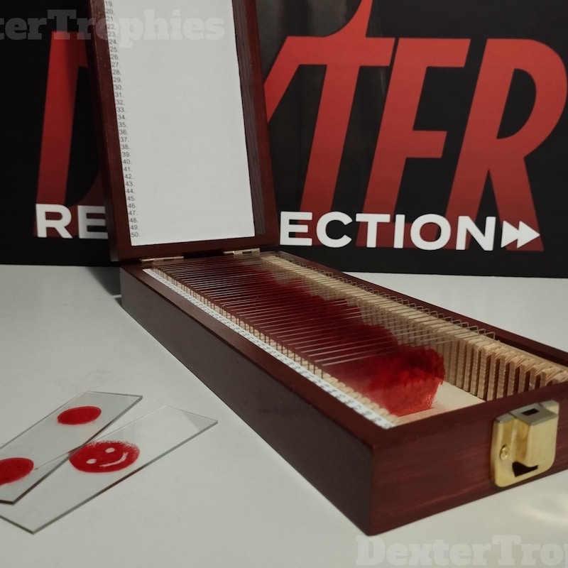 Dexter Blood Slide Box - Etsy