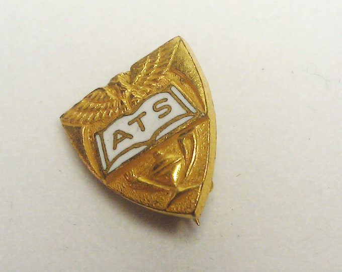 Old ATS Pin With Eagle Design - Etsy