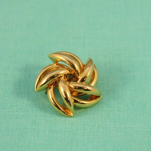 Golden Starburst / Flower Design Pin - Etsy