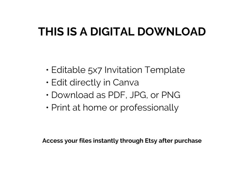 Editable Floral Invitation Template | Peach Wildflower Party Invite ...