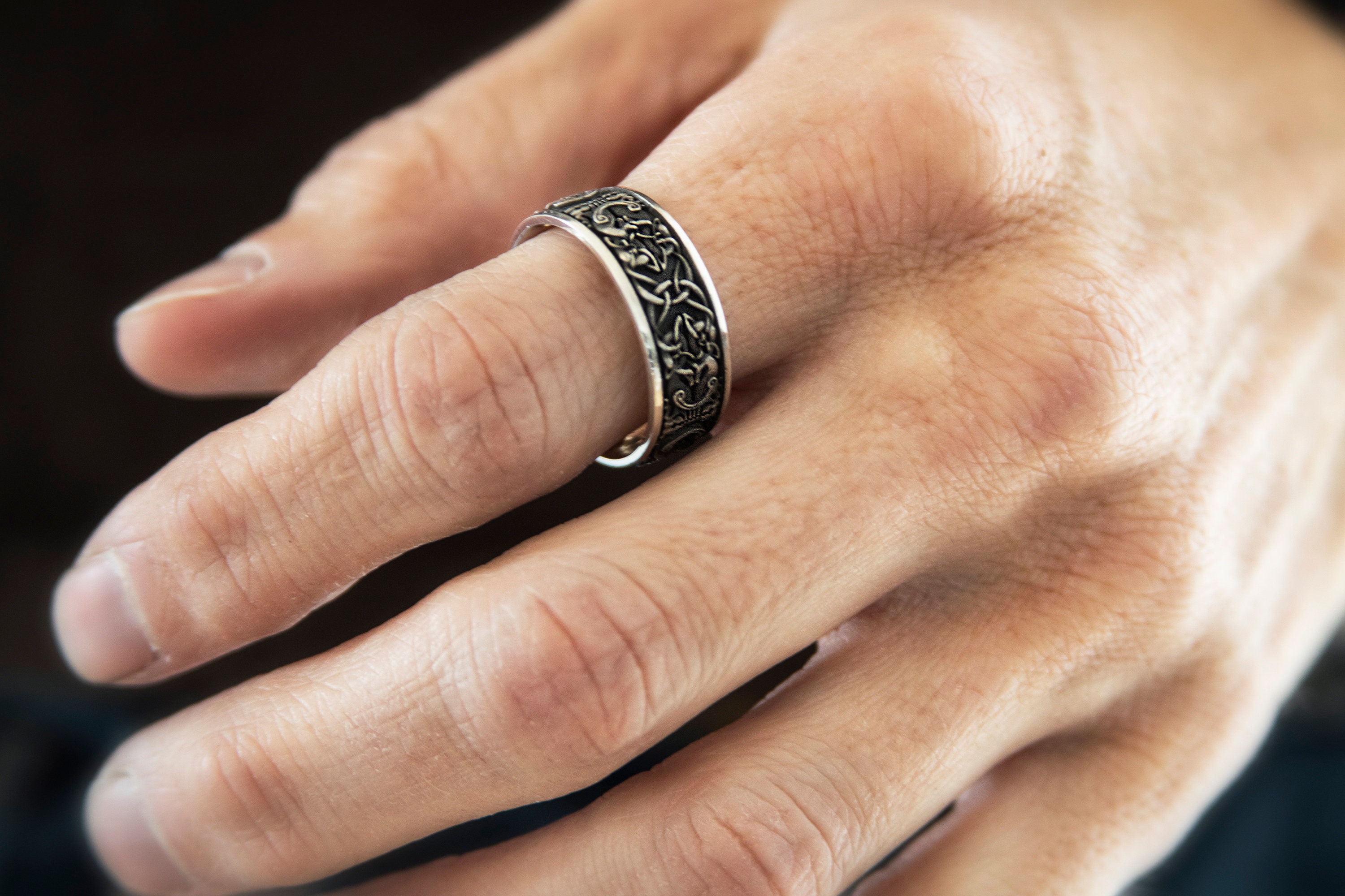 Celtic Knot Zoo Outside Pattern - in Sterling Silver - Etsy