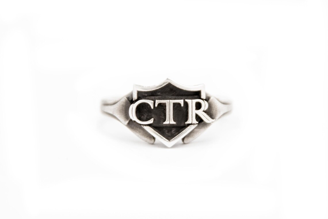 CTR Shield Custom Ring "choose the Right" - Etsy