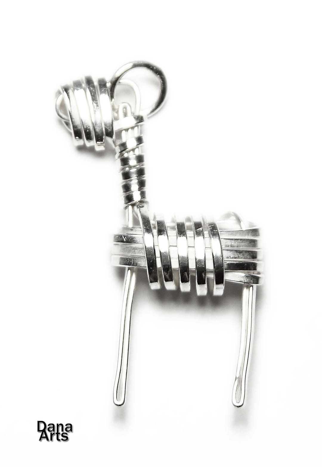 Sterling Silver Split Twig Animal - Split Twig Figurine - Etsy