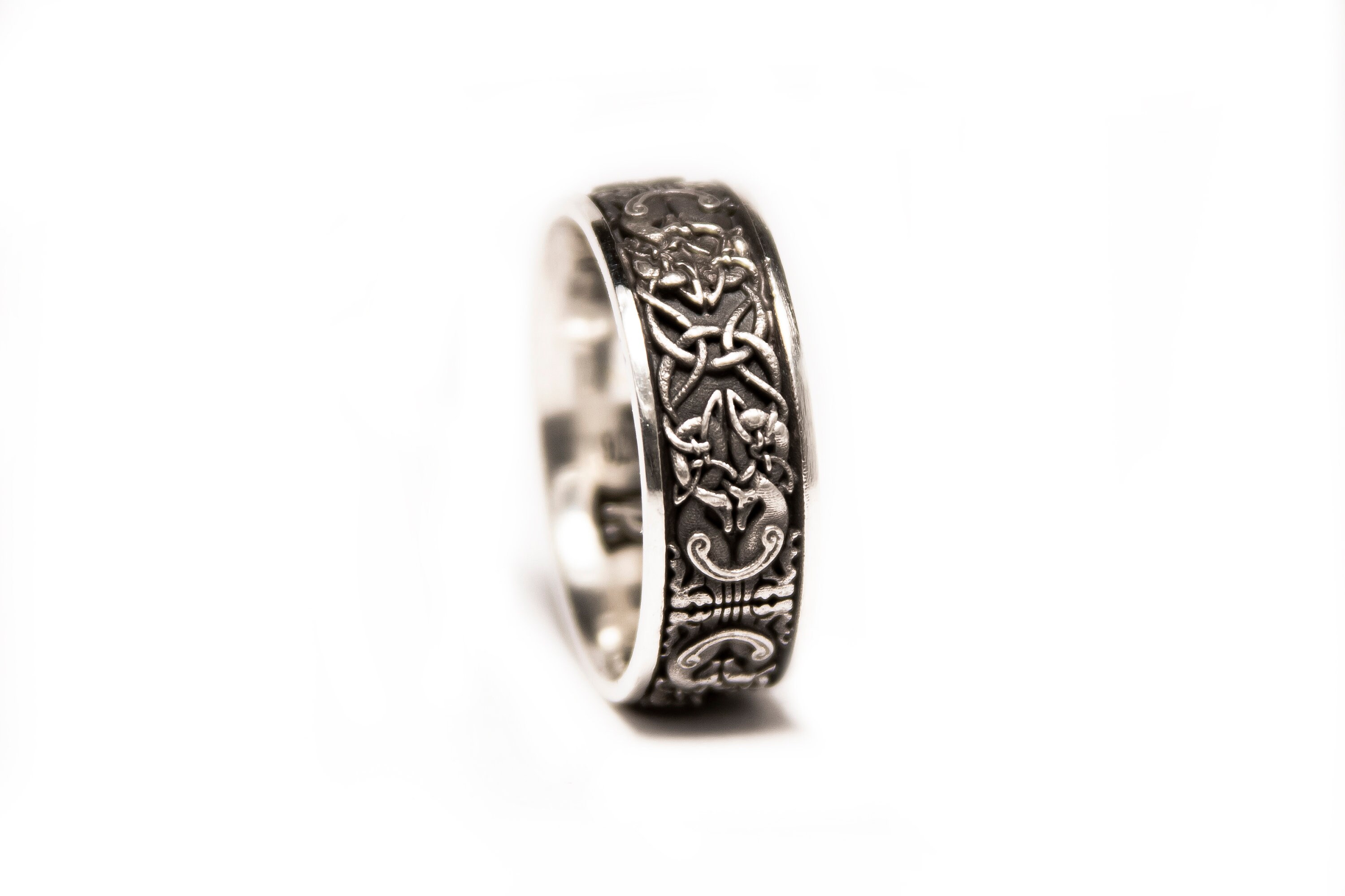 Celtic Knot Zoo Outside Pattern - in Sterling Silver - Etsy