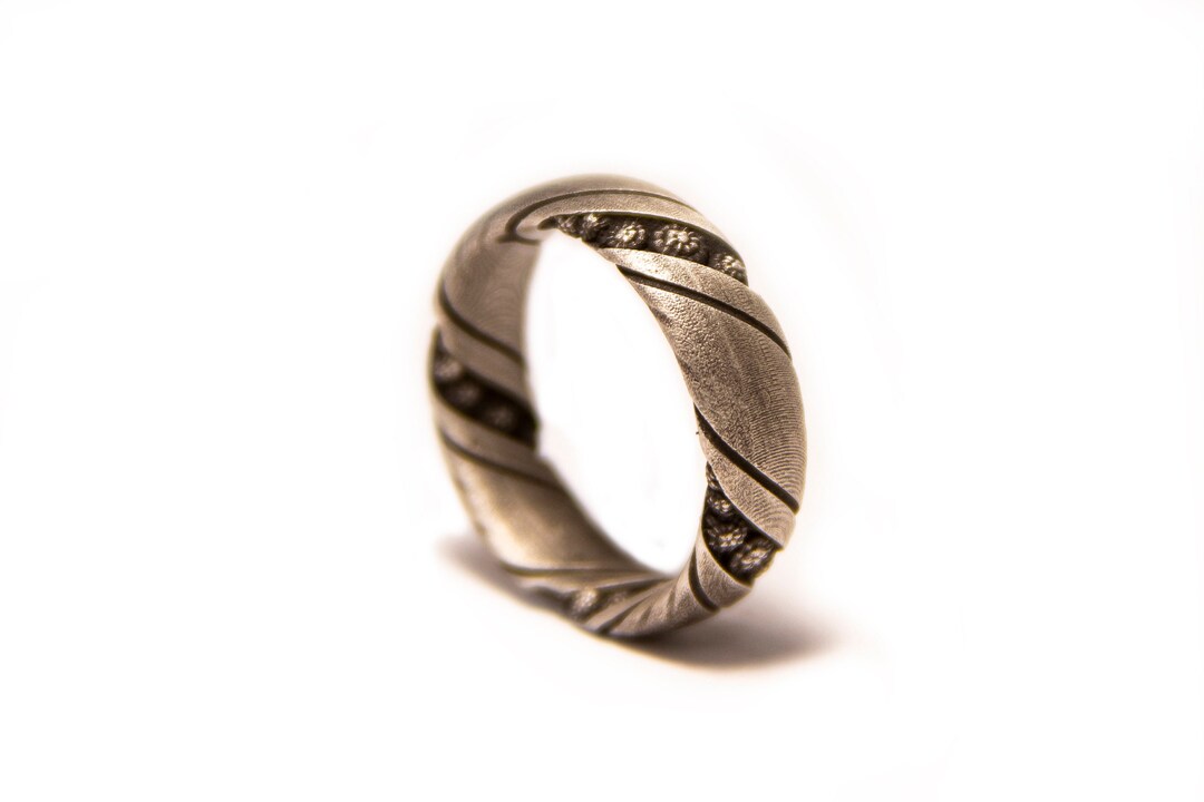 Mobius Nautilus Band - in Sterling Silver - Etsy