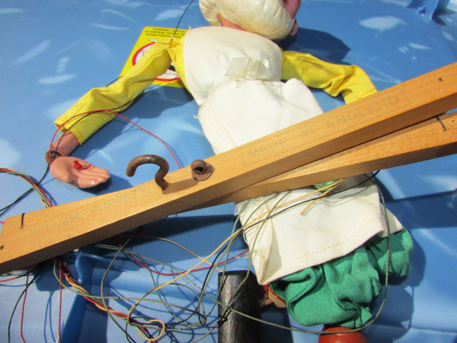 Pinocchio Geppetto Puppet Pelham Marionette Early Version SL Rare #6134 ...