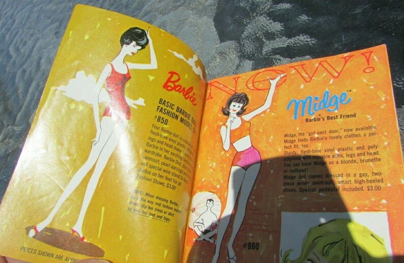 Vintage Barbie Doll Fashion Catalog Rare Variation Senior Prom 1962 ...