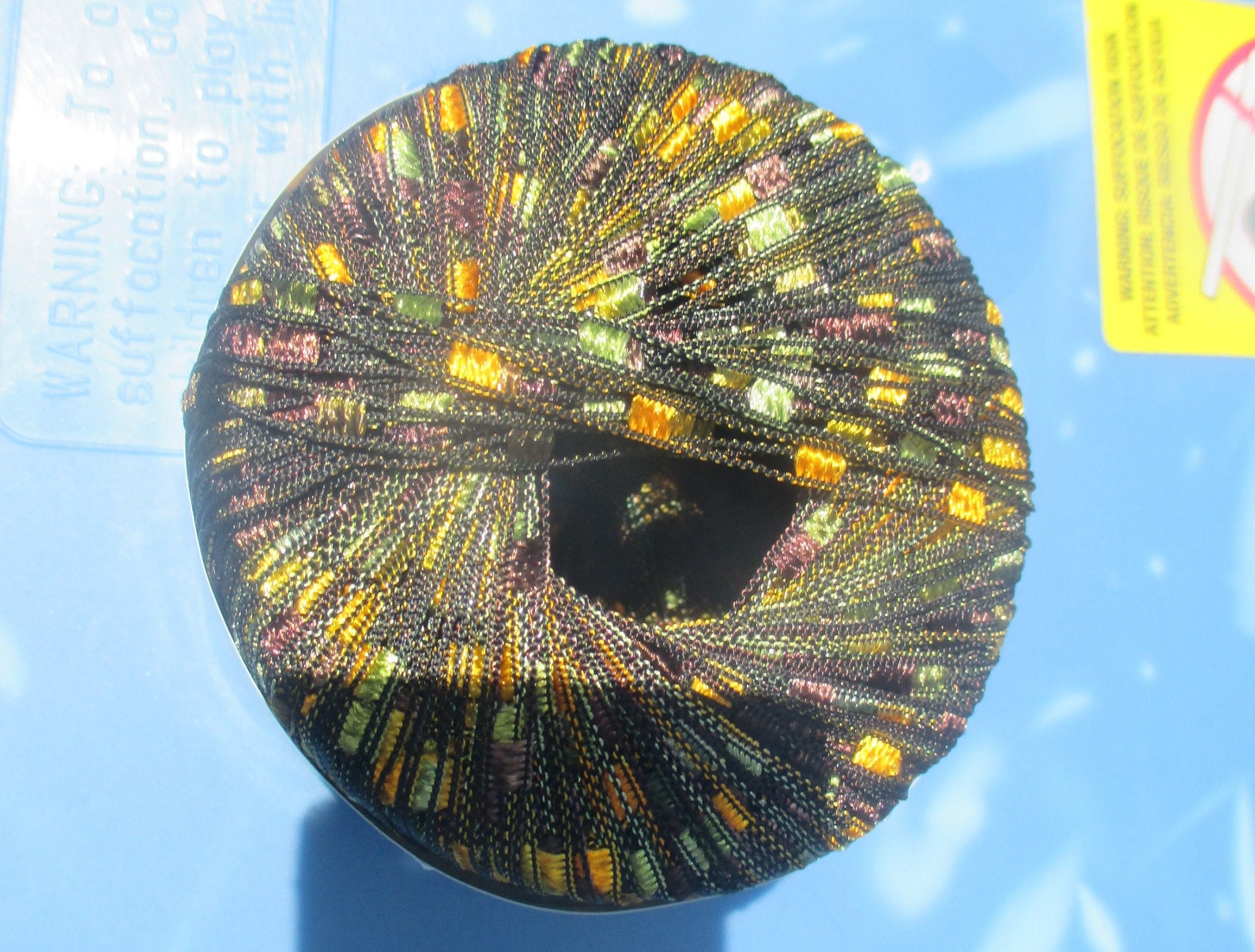 Knitting Fever Dazzle Yarn Ladder Ribbon Assorted Multi Colors ...