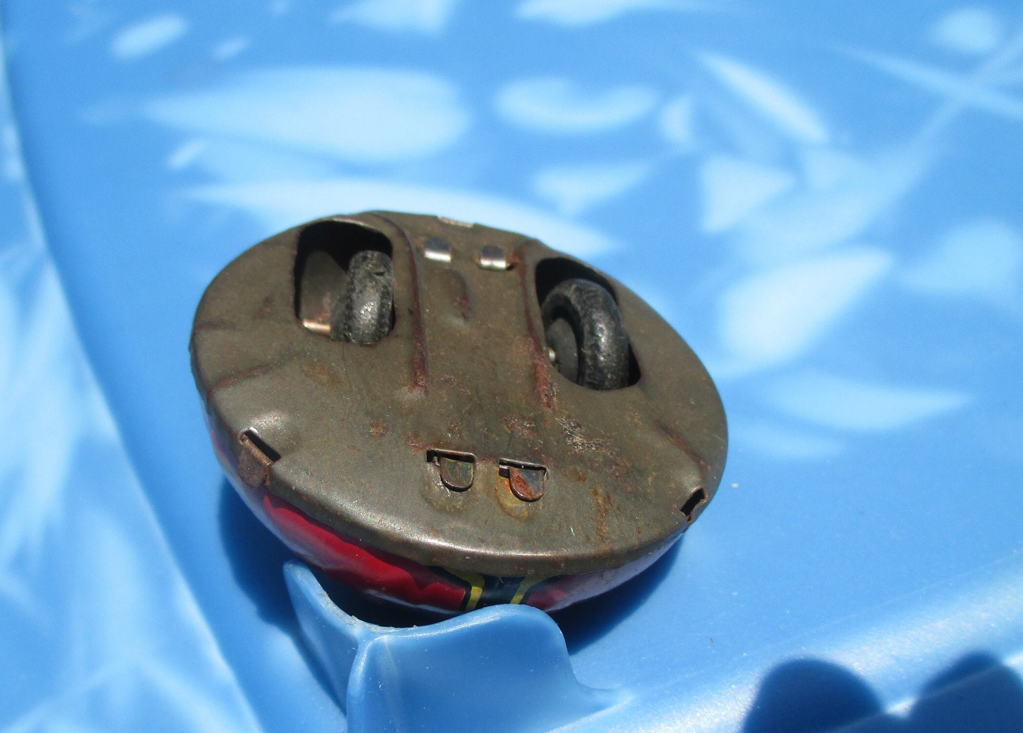 Mid Century Litho Tin Toy Friction Bug - Etsy