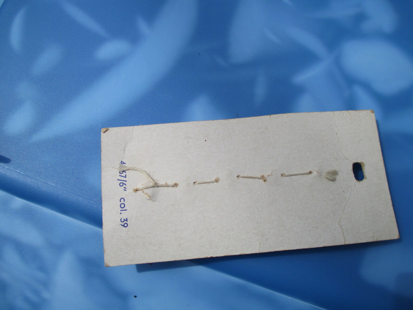 Vintage Glass Buttons Textured Slate Blue Germany Set of 5 Original ...