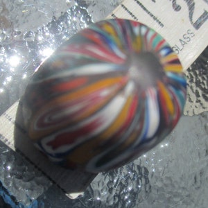 Murano Art Glass Handmade Colorful Abstract Thimble Italy Vintage - Etsy