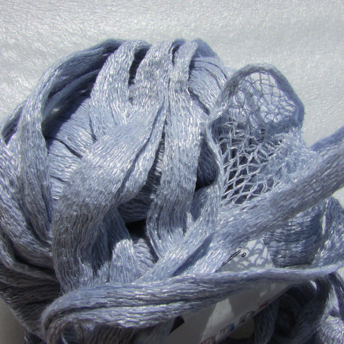 Katia Sole Yarn Mesh Shiny Sheen Fishnet Ribbon Frilly Choose Color - Etsy