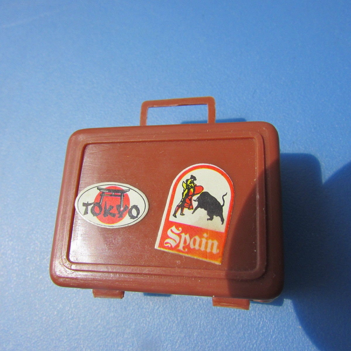 Vintage Barbie Talking Busy Hands Suitcase With Decals Steffie Ken 1972 ...