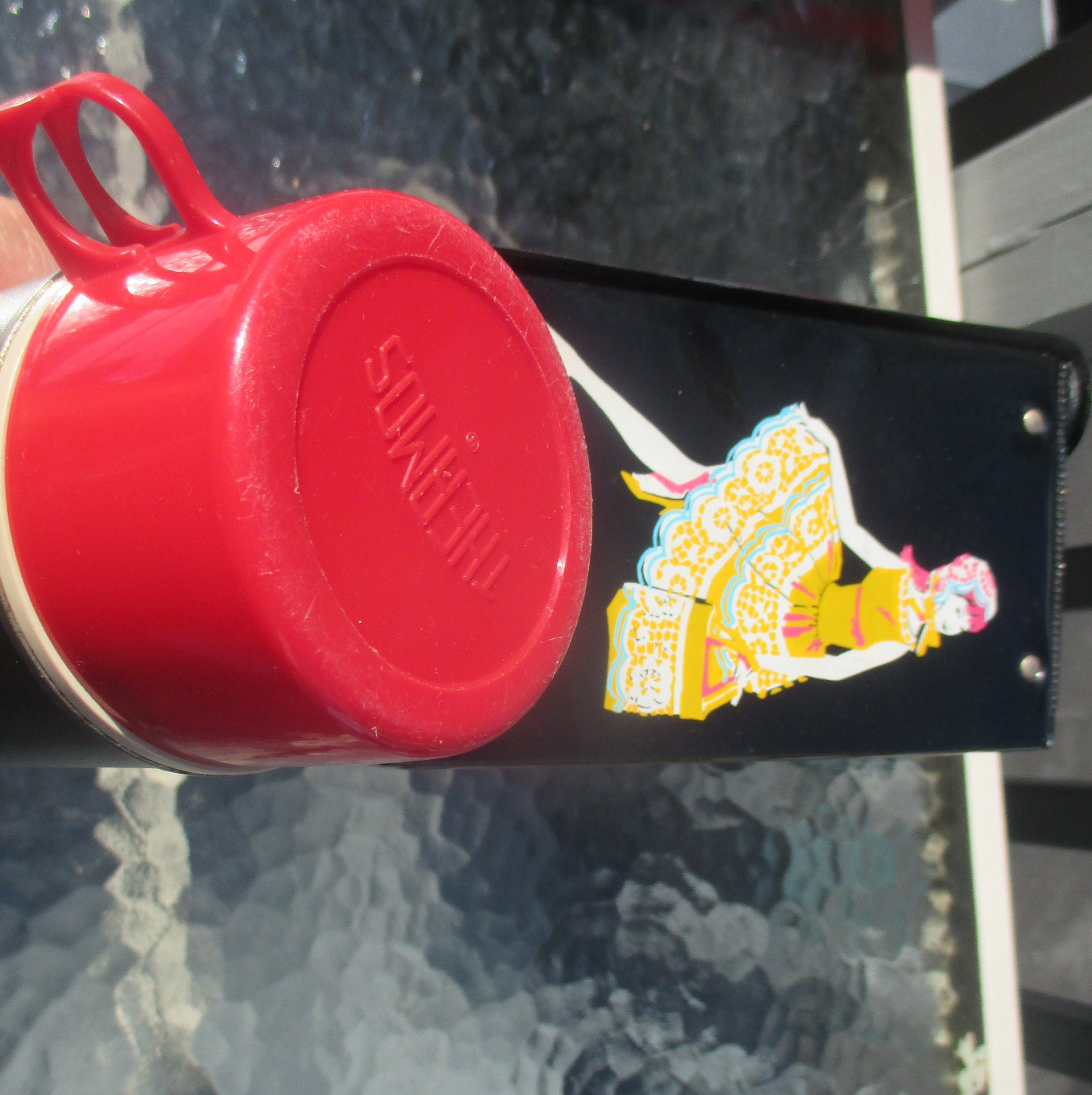 Vintage Barbie Doll Lunch Box Vinyl Case Thermos Rare Francie - Etsy