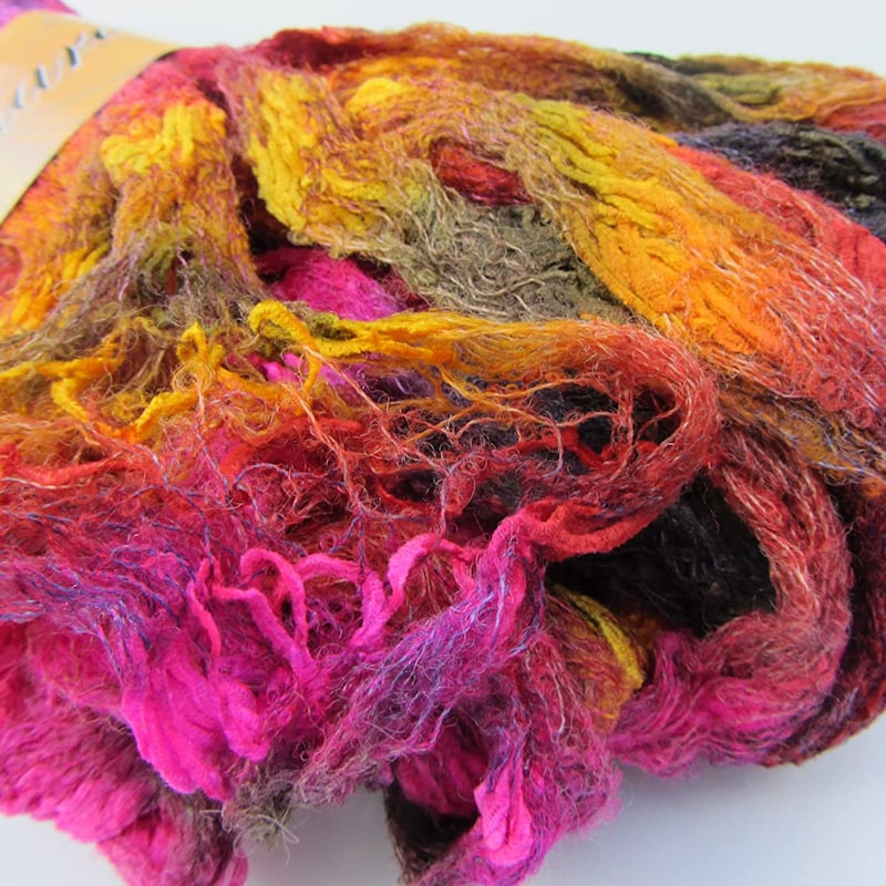 Ruffle Scarf Yarn - Etsy