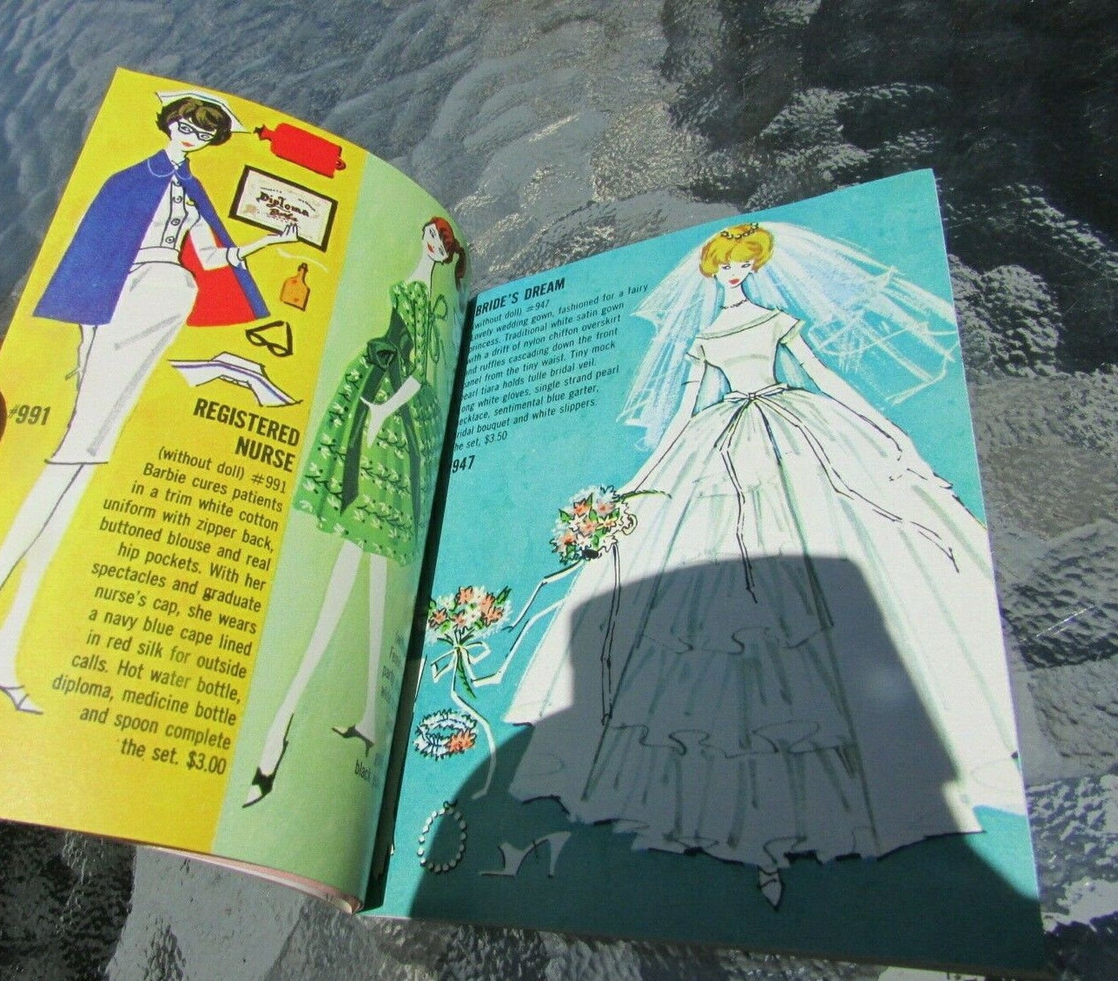 Vintage Barbie Doll Fashion Catalog Rare Variation Senior Prom 1962 ...