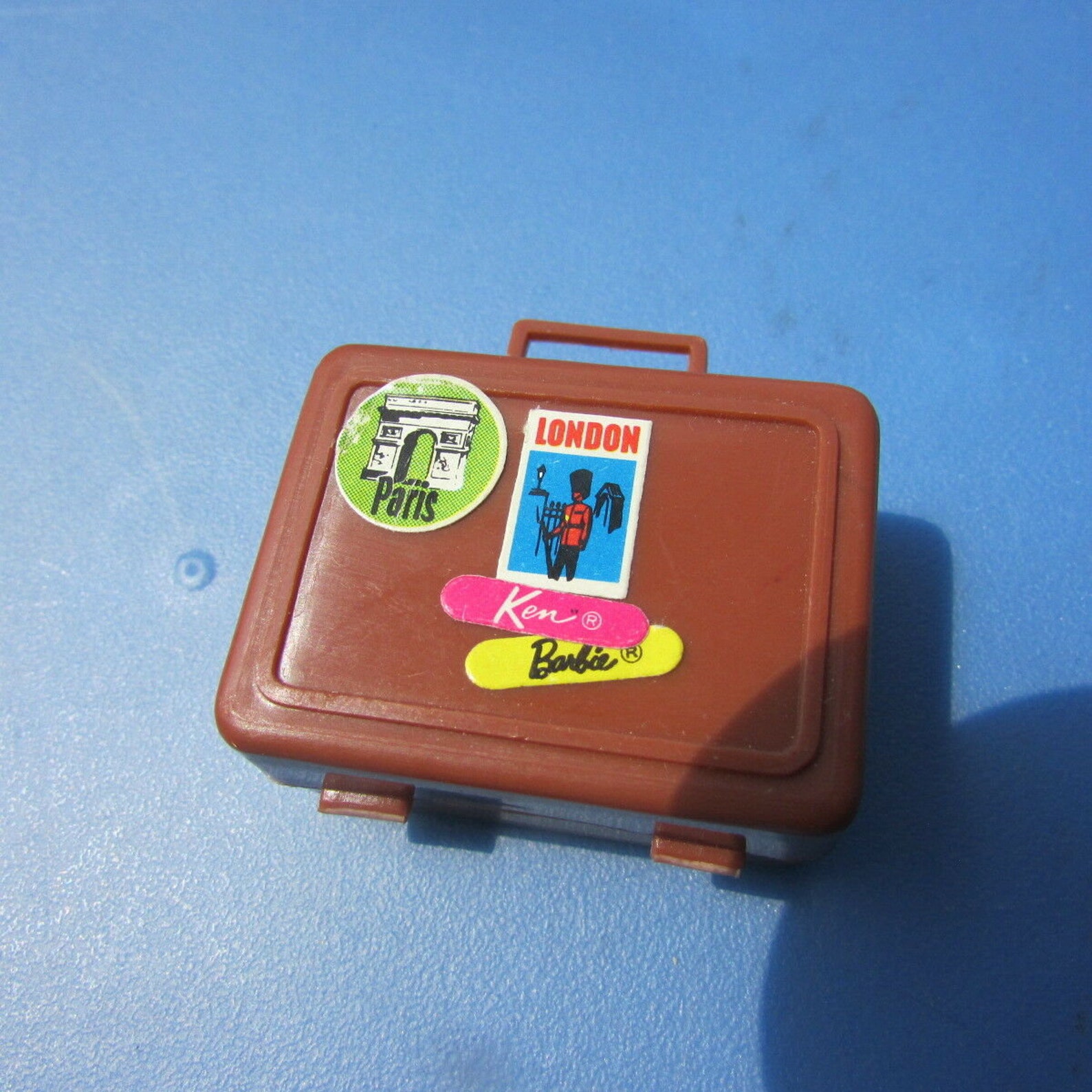 Vintage Barbie Talking Busy Hands Suitcase With Decals Steffie Ken 1972 ...
