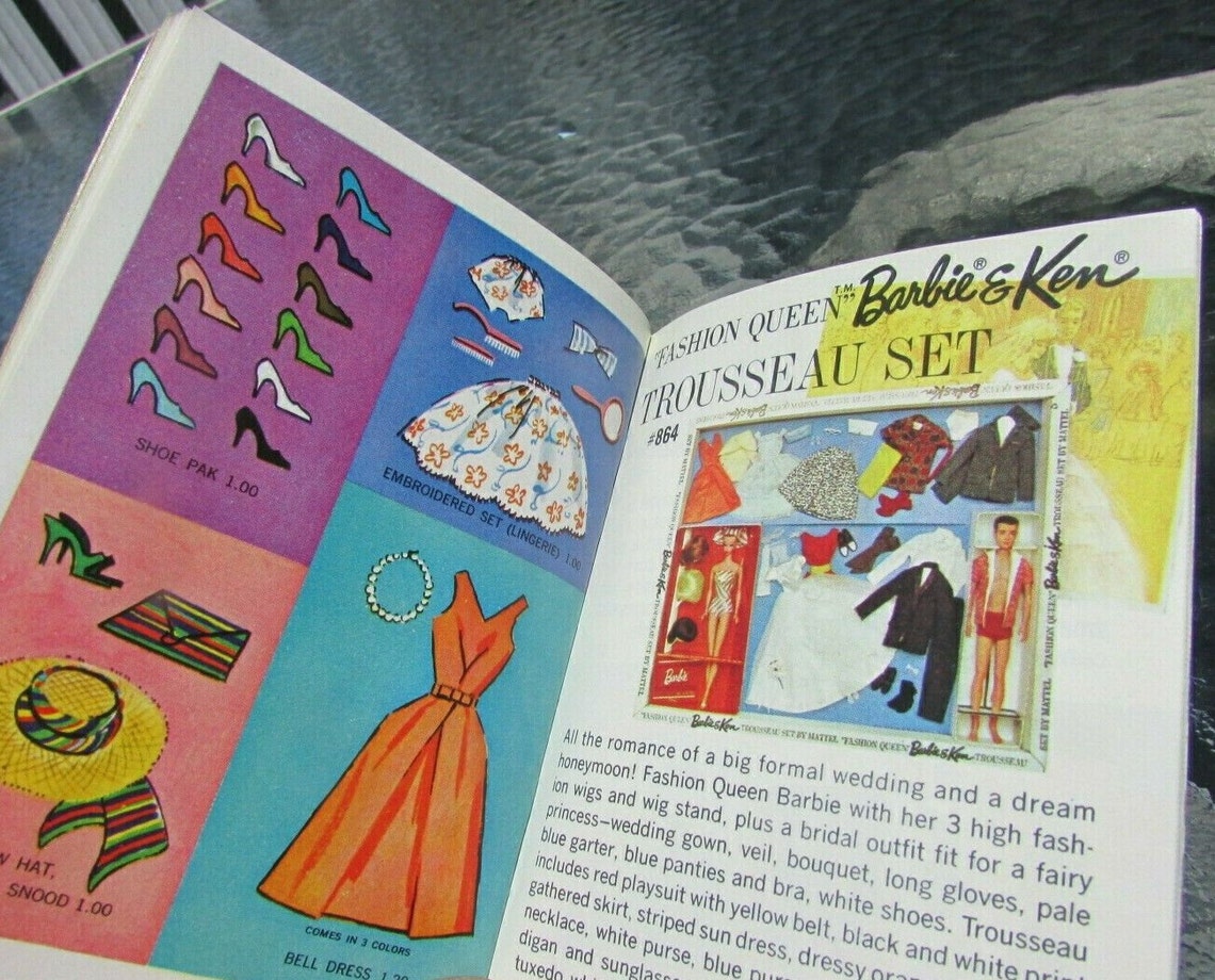 Vintage Barbie Doll Fashion Catalog Rare Variation Senior Prom 1962 ...