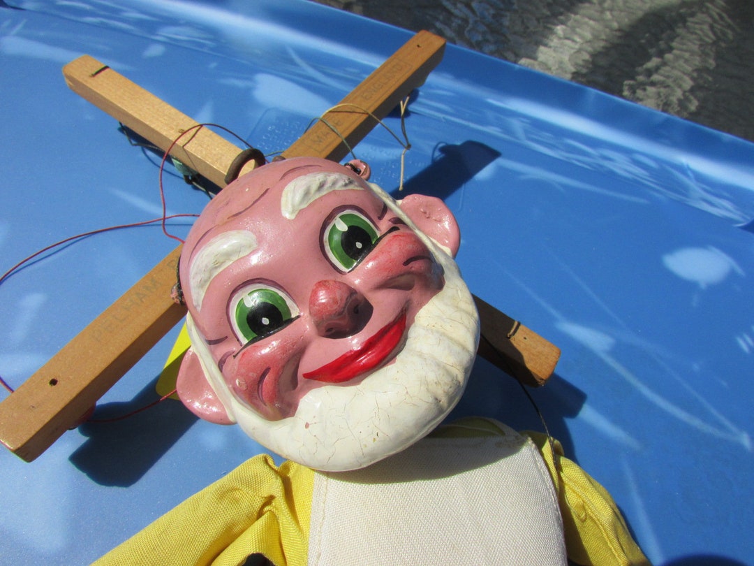 Pinocchio Puppet Geppetto Pelham Marionette Early Version SL Rare #6134 ...