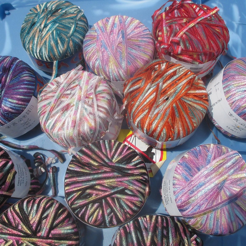 Ribbon Yarn - Etsy