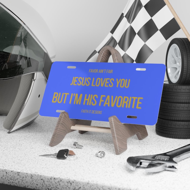 I Love You License Plate - Etsy