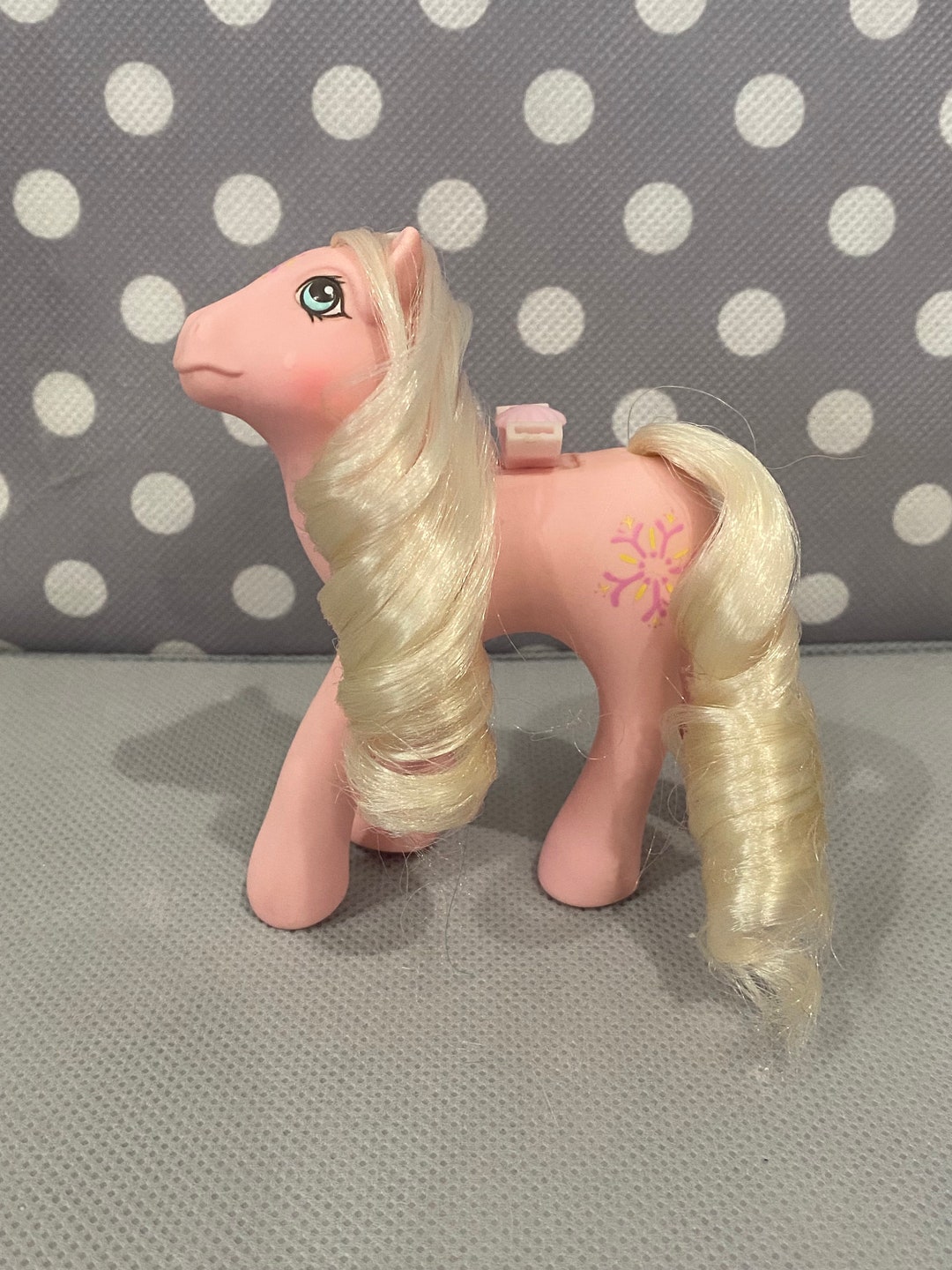 My Little Pony G1 Flutter Honeysuckle Vintage Winger MLP Pink Flower ...