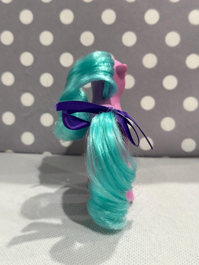 My Little Pony G1 Flutter Cloud Puff Vintage Winger MLP Purple Teal ...