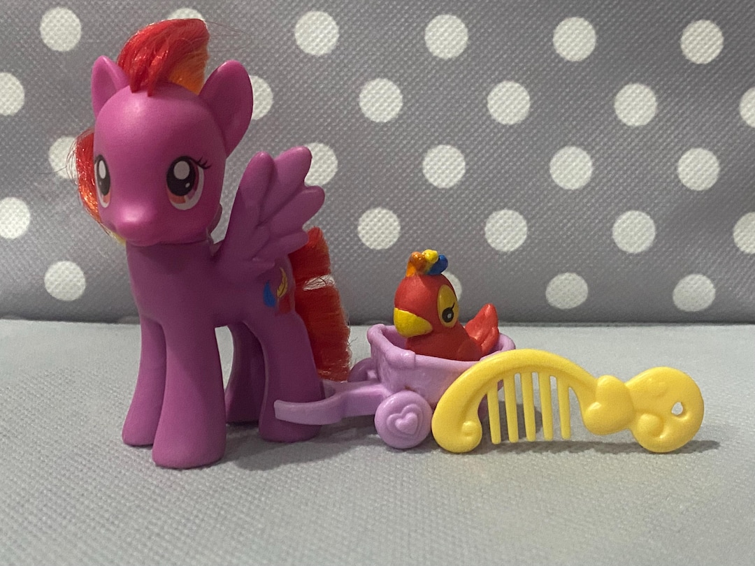 My Little Pony G4 Feathermay Feather May Parrot Wagon Comb Pet MLP ...