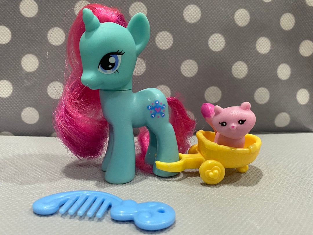My Little Pony G4 Snowcatcher Snow Catcher Cat Wagon Comb Pet MLP Retro ...