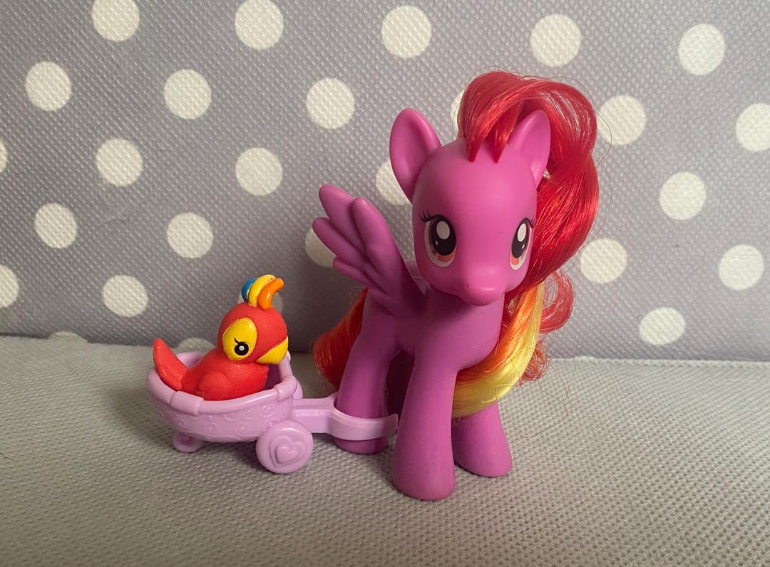 My Little Pony G4 Feathermay Feather May Parrot Wagon Comb Pet MLP ...