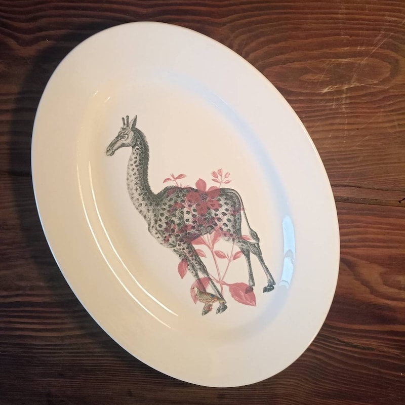 Giraffe Dinnerware Set - Etsy