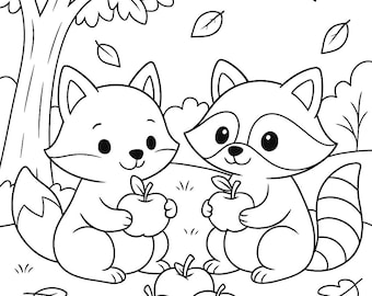 Cozy Woodland Fall Critters - Etsy