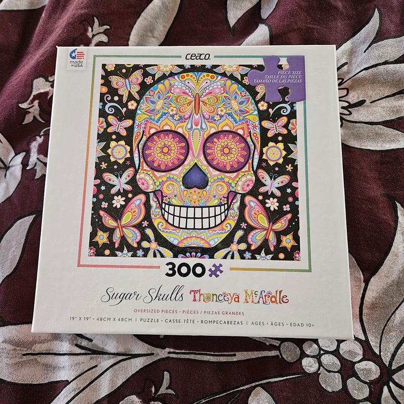 Sugar Skull Puzzle - Etsy