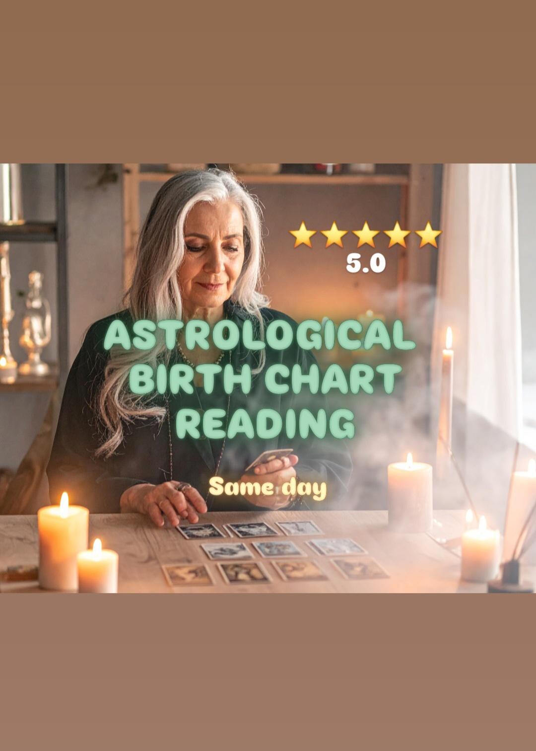 Detailed Astrological Birth Chart Reading With Psychic and Tarot ...