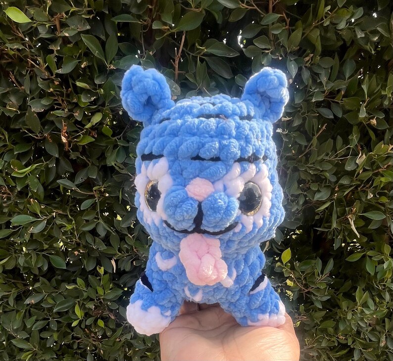 Crochet Derpy Tiger Plushie | Crochet Pocket Pals | Handmade Crochet ...