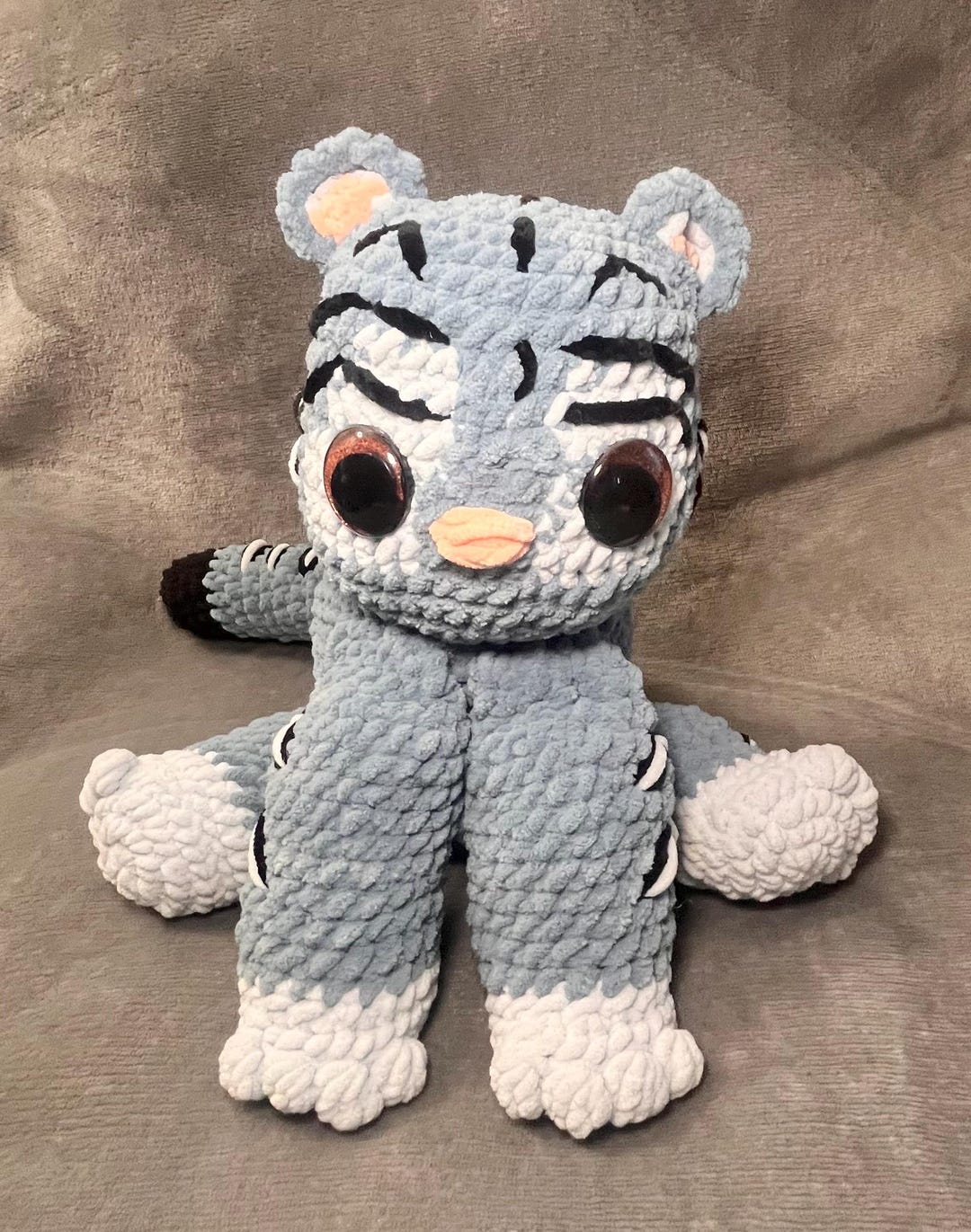 Crochet Derpy Tiger - Etsy UK