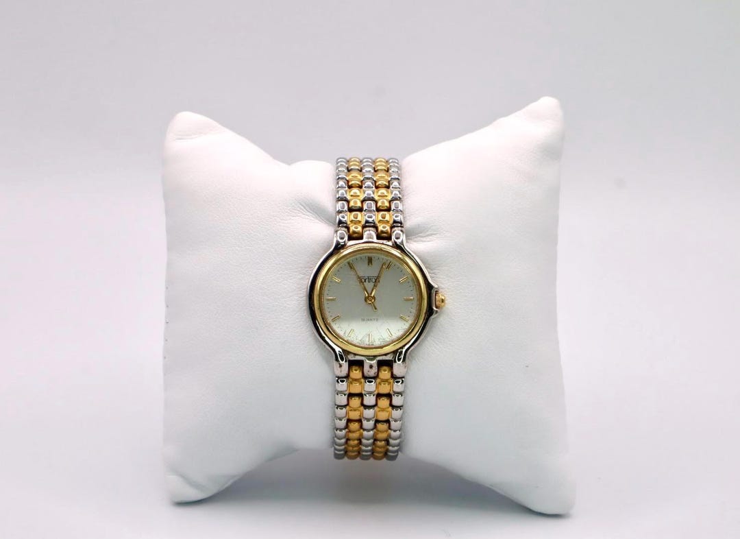 Vintage Two Tone Fortron Quartz Watch - Etsy