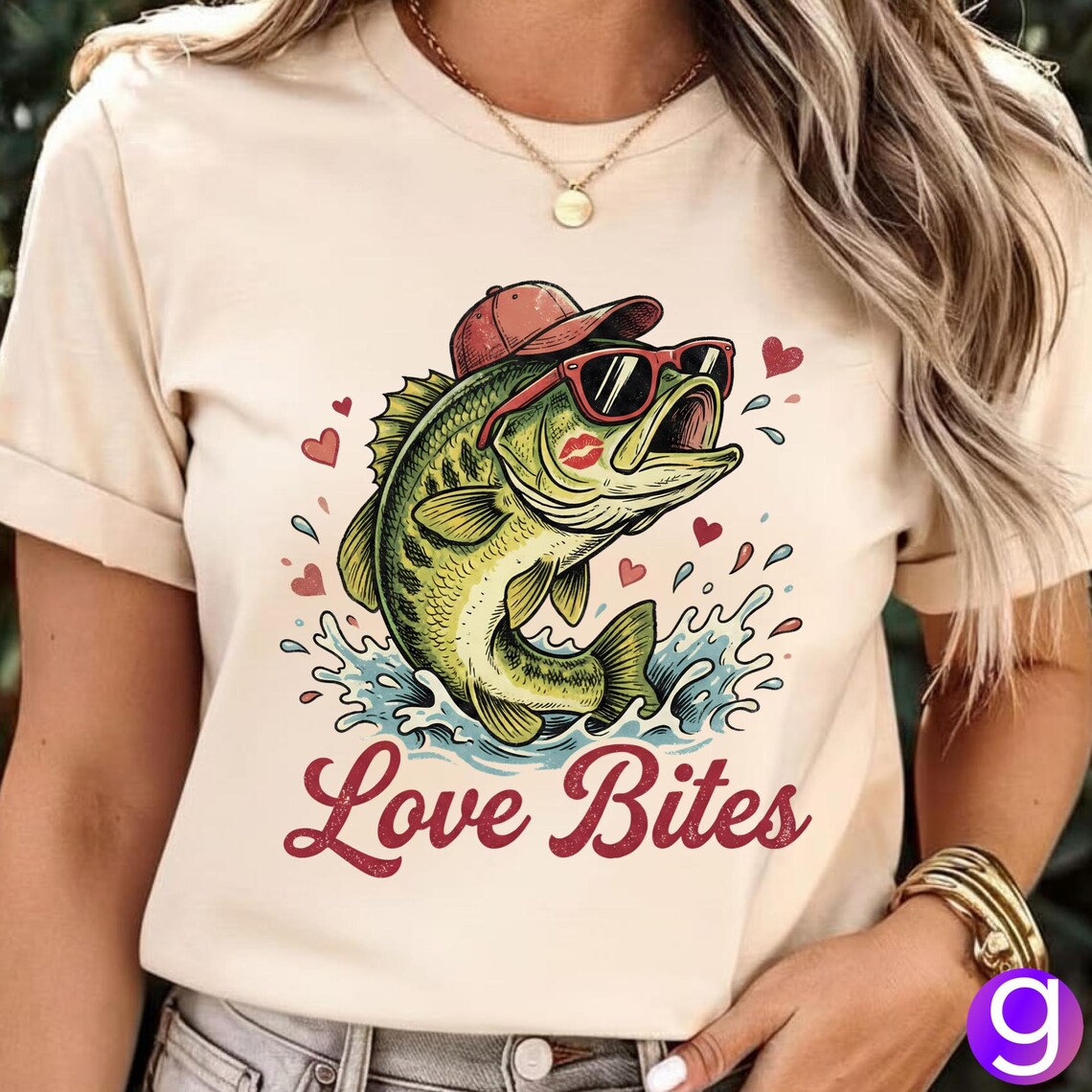 Funny Valentine Bass Fishing PNG, Retro Fisherman Clipart (digital ...