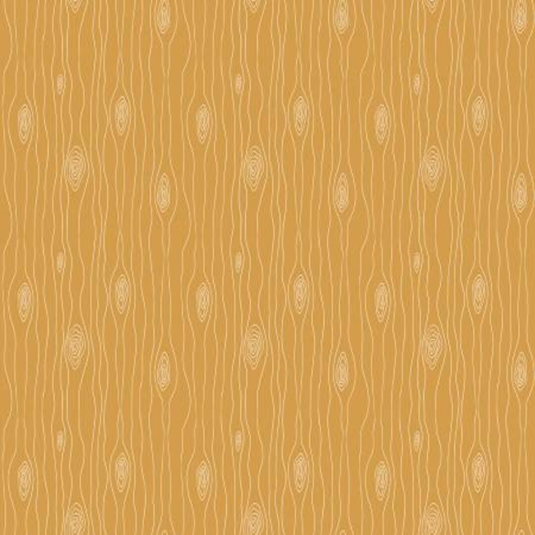 Love You S'more Bark Gold * - LAMINATED Cotton Fabric - Riley Blake - Etsy