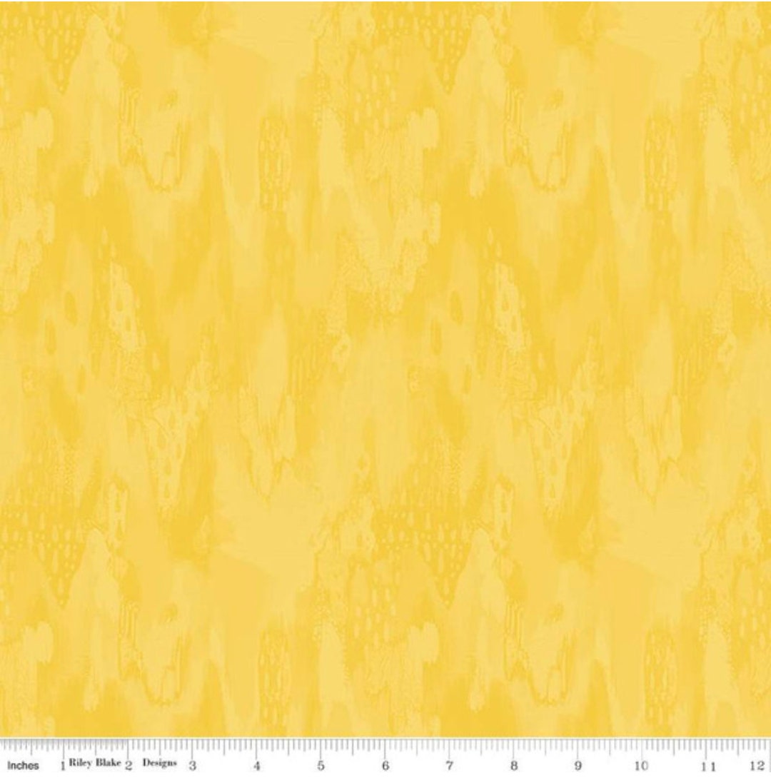 Kindness, Always Tonal Yellow * LAMINATED Cotton Fabric - Riley Blake ...