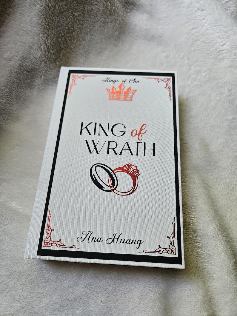 King of Wrath by Ana Huang- Custom Rebind - Etsy