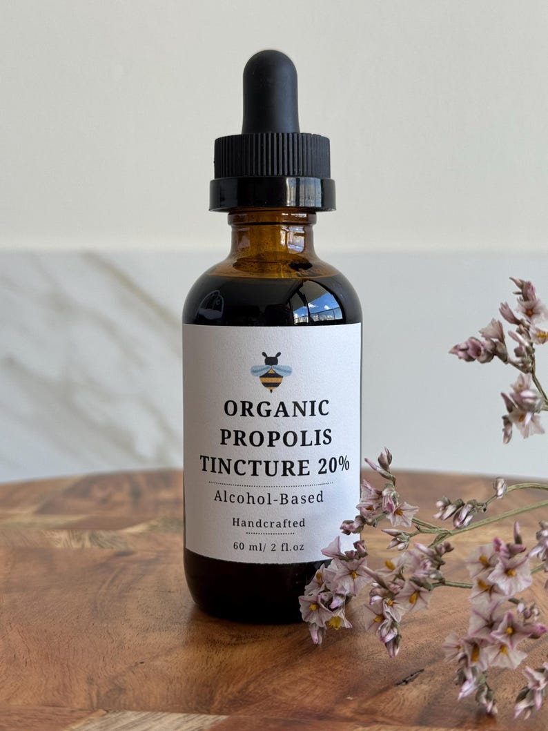 Organic Bee Propolis Tincture 20% Alcohol-based Liquid Extract - Etsy