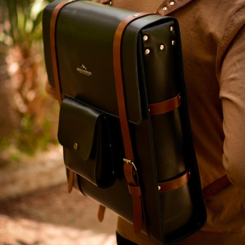 Japanese Backpack Man - Etsy