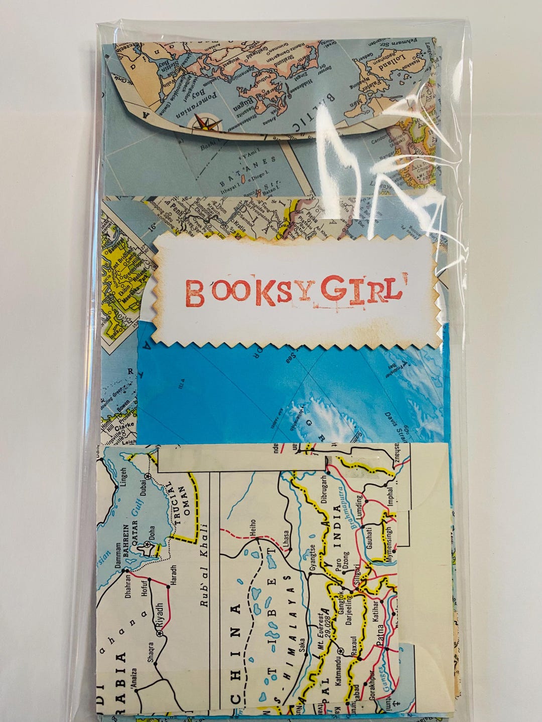 Vintage Map Envelopes and Pockets: Junk Journal Ephemera, Set of 10 ...