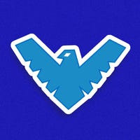 Vinyl Decal of Nightwing Logo / Emblem From the DC Comics Character for ...