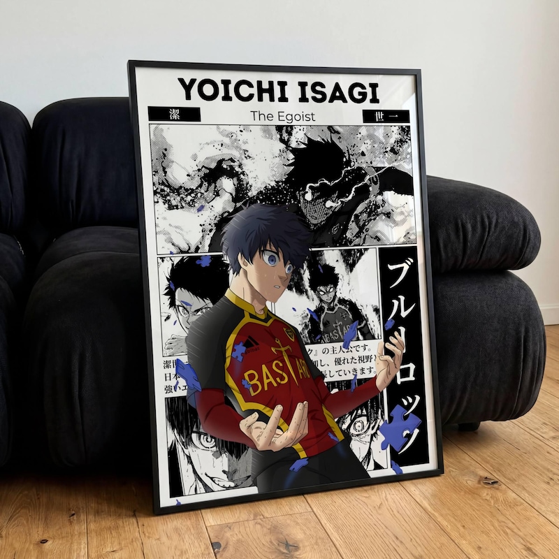 Blue Lock Poster - Etsy UK