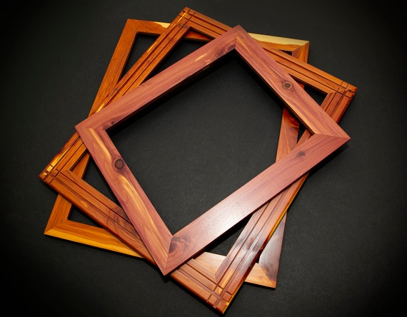 Custom Art Frames Modern Black Wood 6x3 Picture Frame – Wall 6 X 3