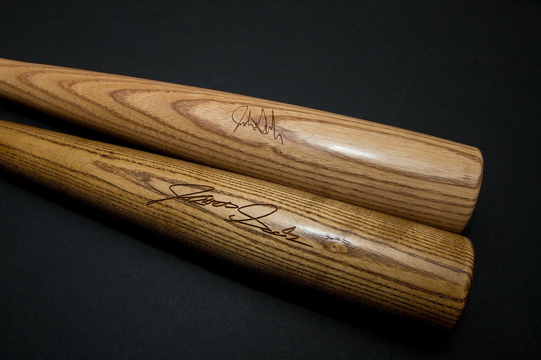 Handcrafted Ash Baseball Bat, Lathe Turned Baseball Accessory, Custom ...